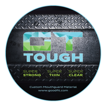GT TOUGH Custom Mouthguard Materials - Good Fit Technologies